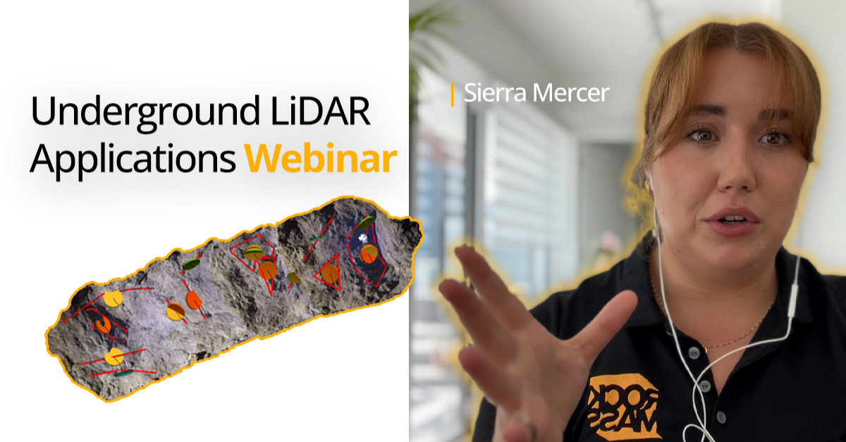 Underground LiDAR Applications | RockMass Technologies